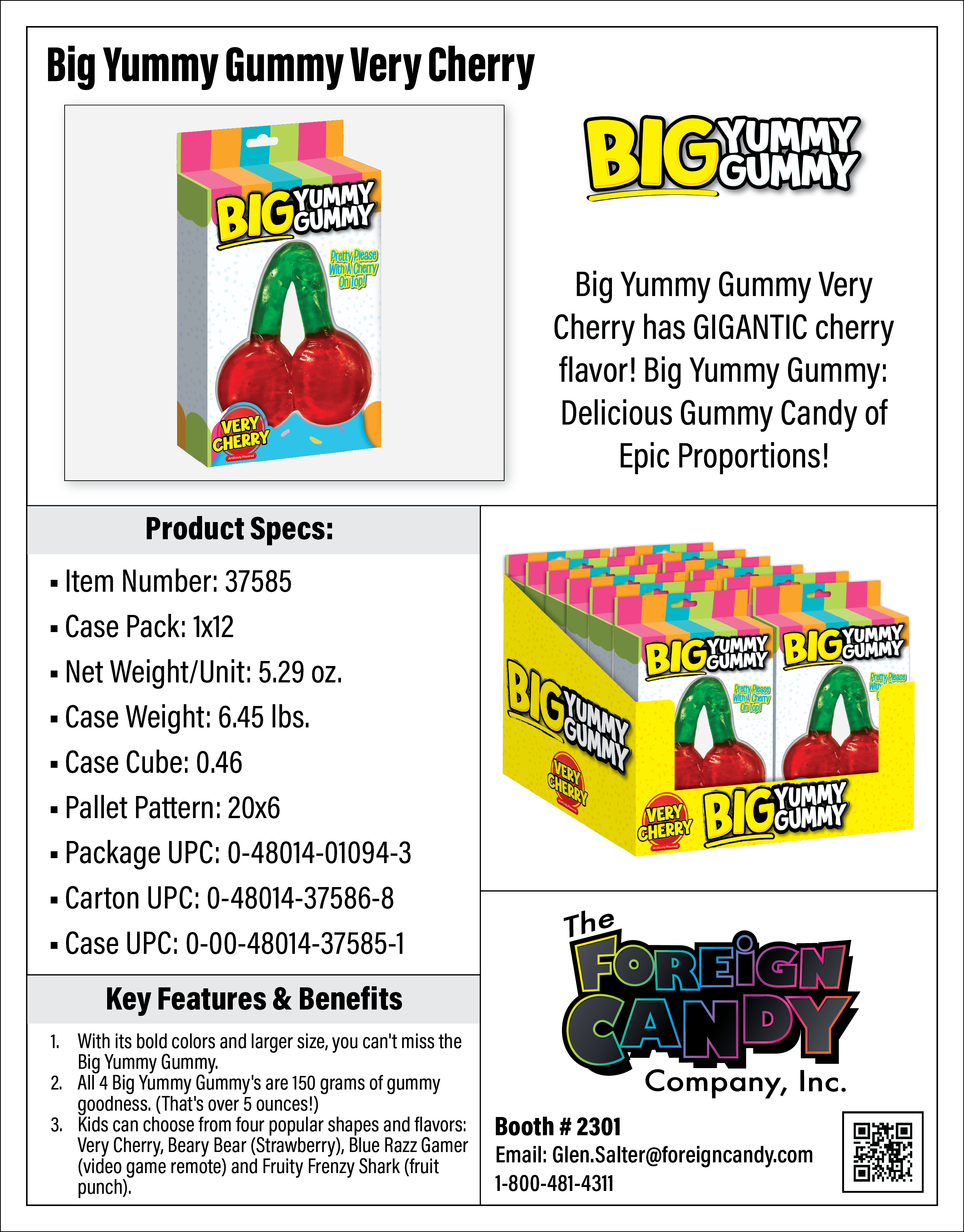 BYG Cherry Style Guide | The Foreign Candy Company